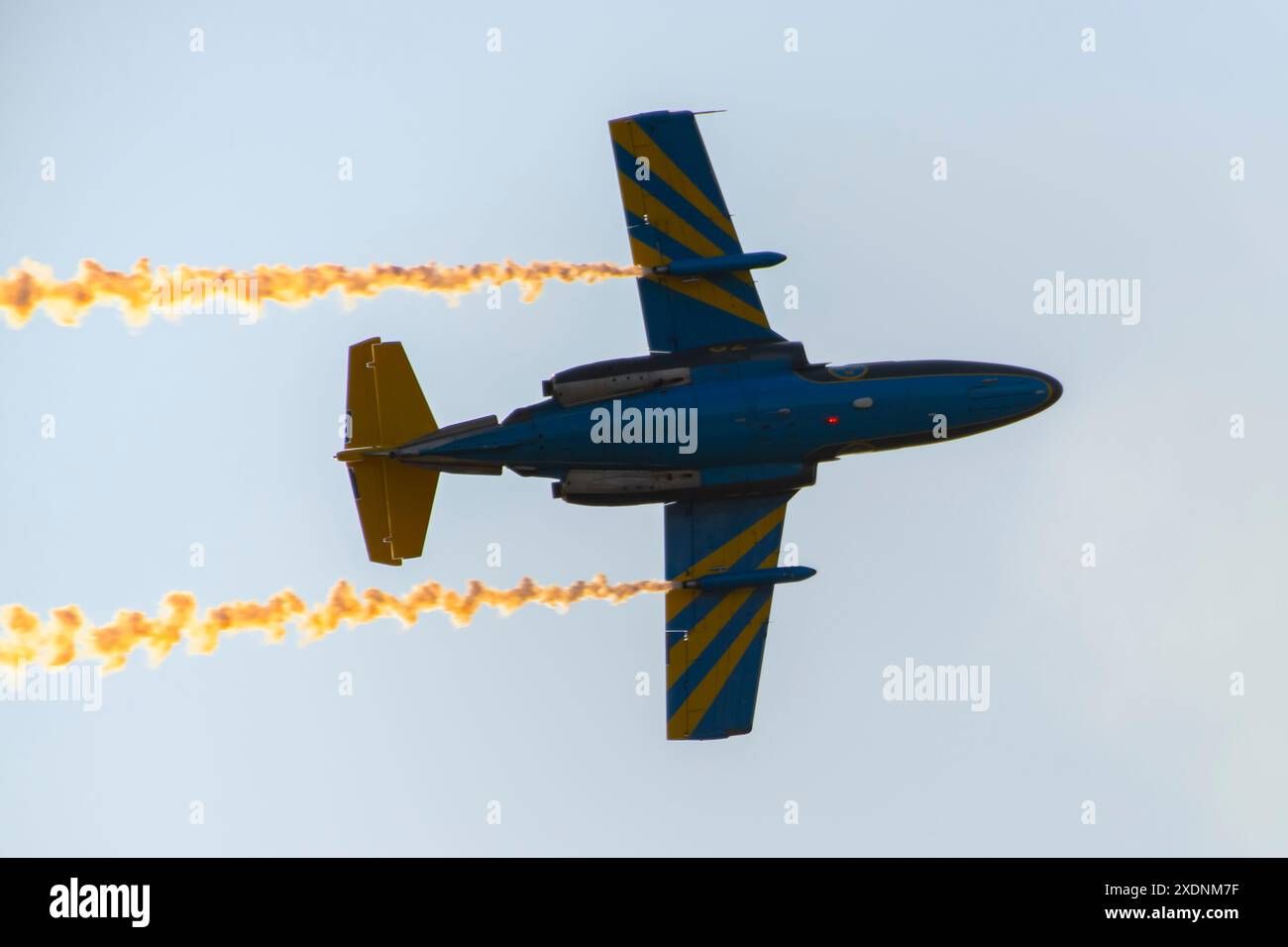 Saab SK-60 at Antidotum Air Show 2024 in Leszno, Poland Stock Photo - Alamy