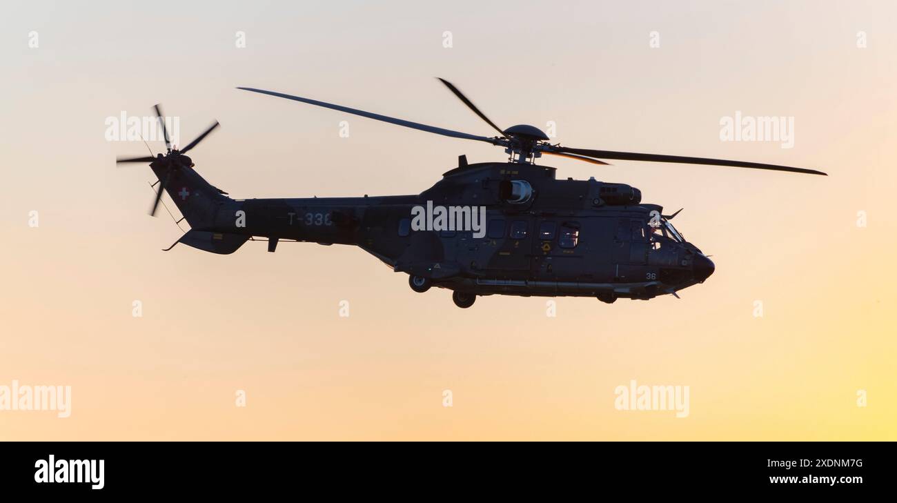 Eurocopter AS332 Super Puma at Antidotum Air Show 2024 in Leszno ...