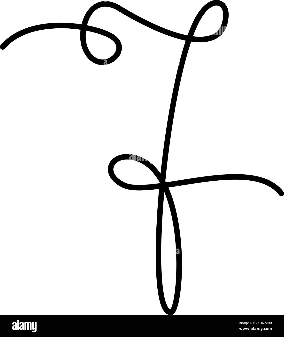 Number seven continuous line. 7 Hand lettering design concept in ... Number seven continuous line. 7 Hand lettering design concept in ...