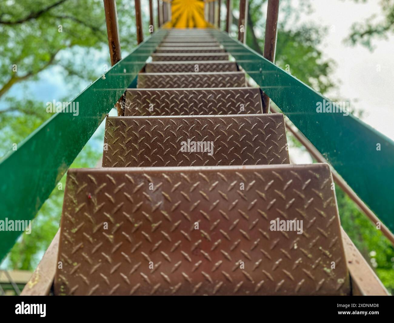 Playground steps up hi-res stock photography and images - Alamy