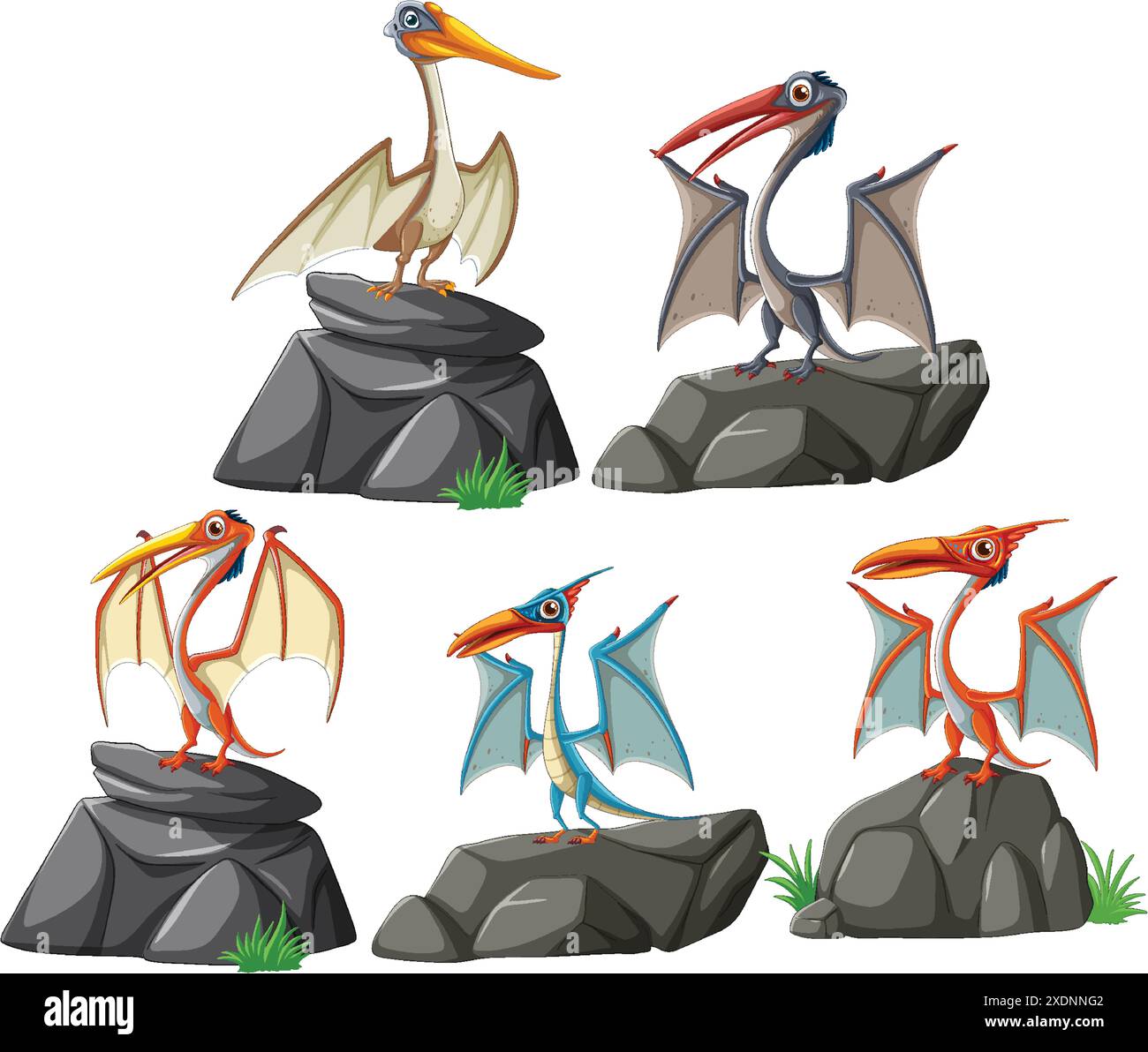 Pterodactyls hi-res stock photography and images - Alamy