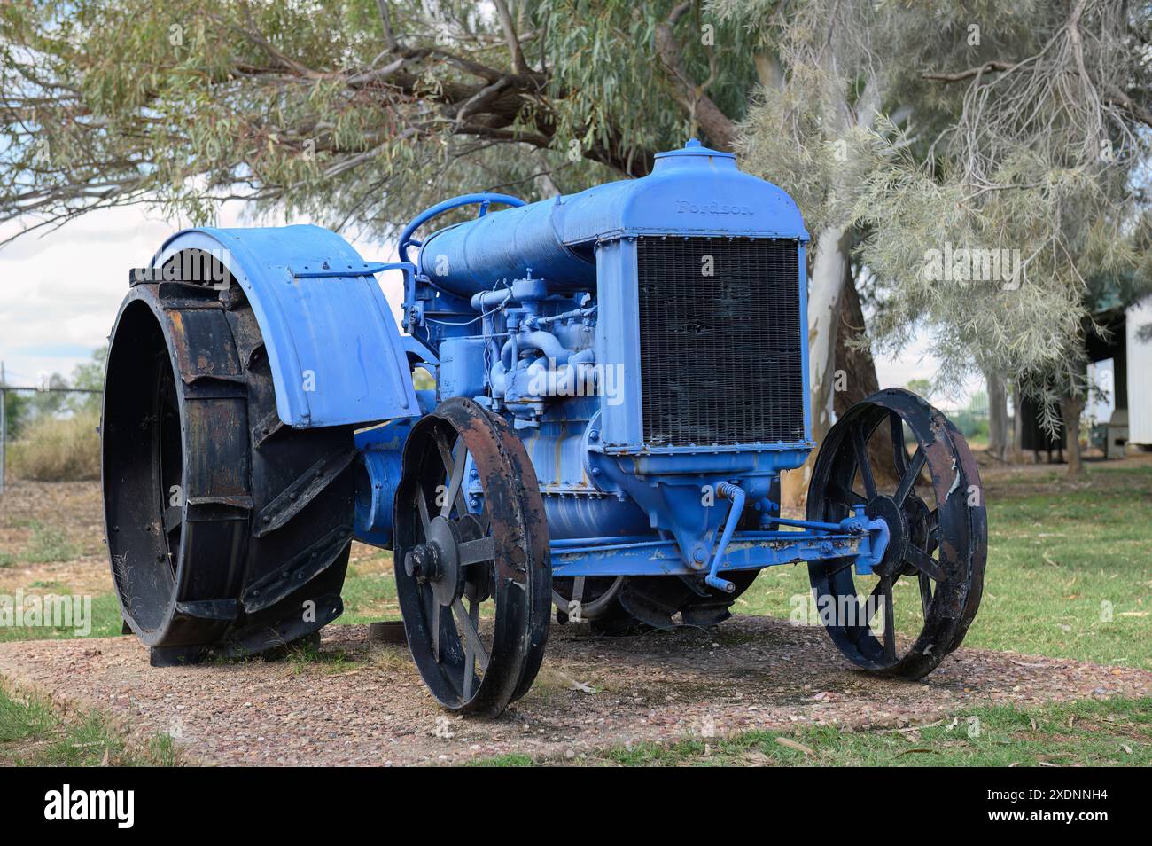 The Machinery Mile at Ilfracombe, outback Queensland, hosts a range of ...