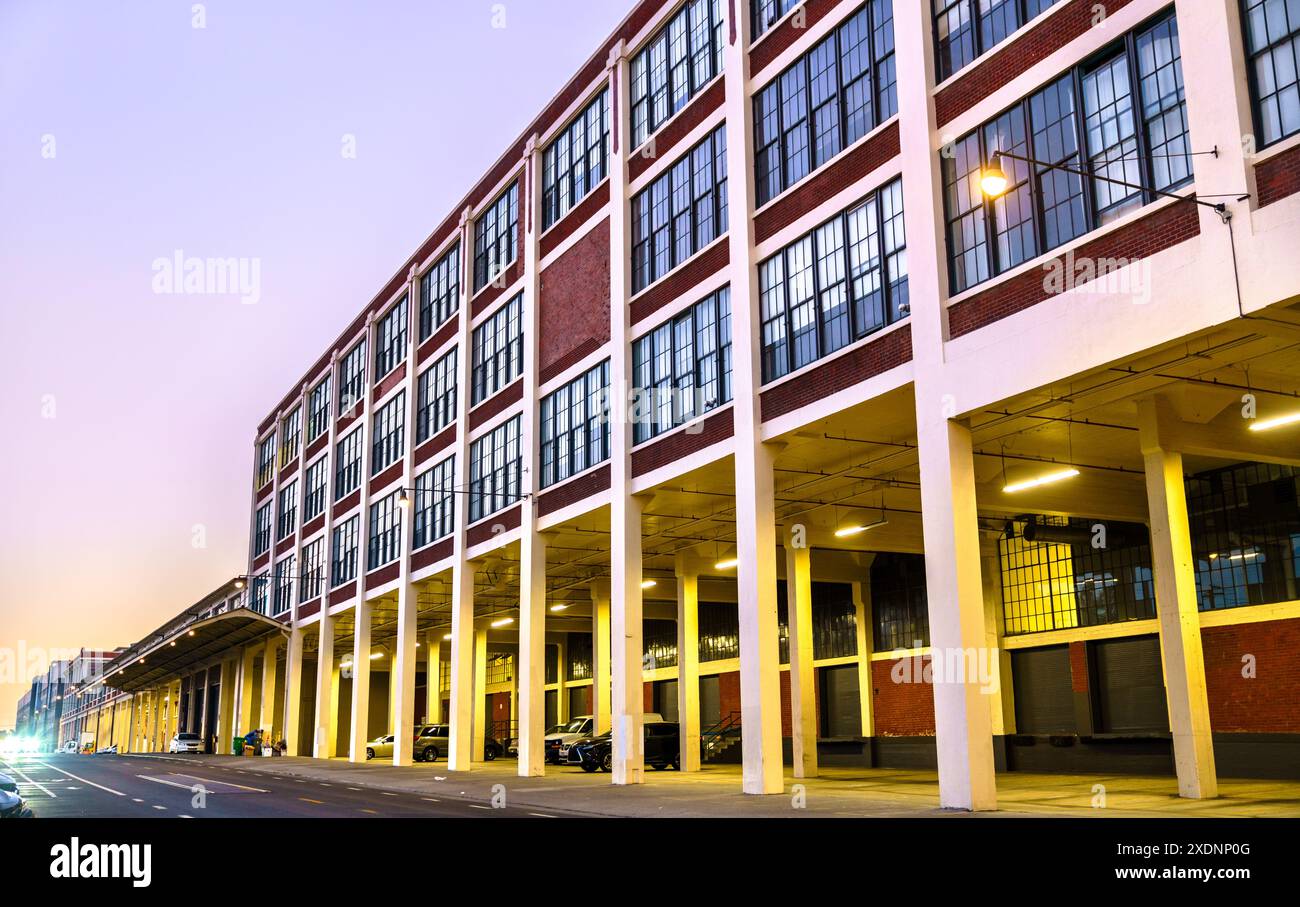 Architecture of Dogpatch Neighborhood in San Francisco - California ...
