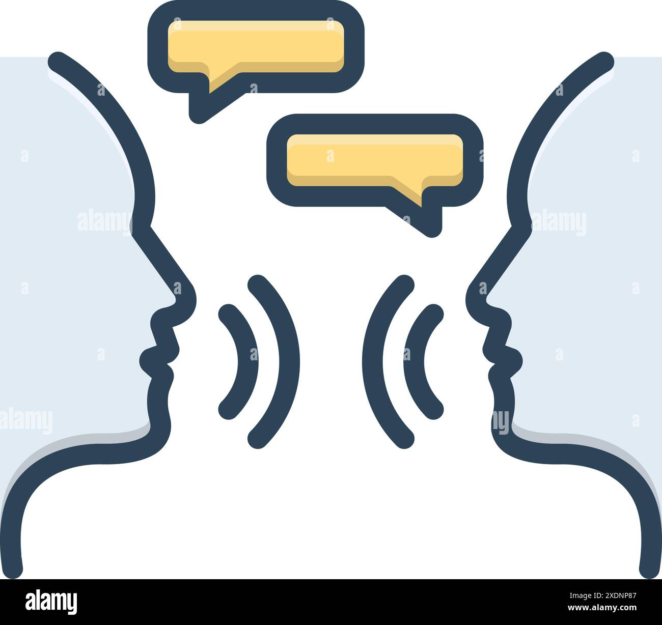 Icon communicate speaking hi-res stock photography and images - Alamy