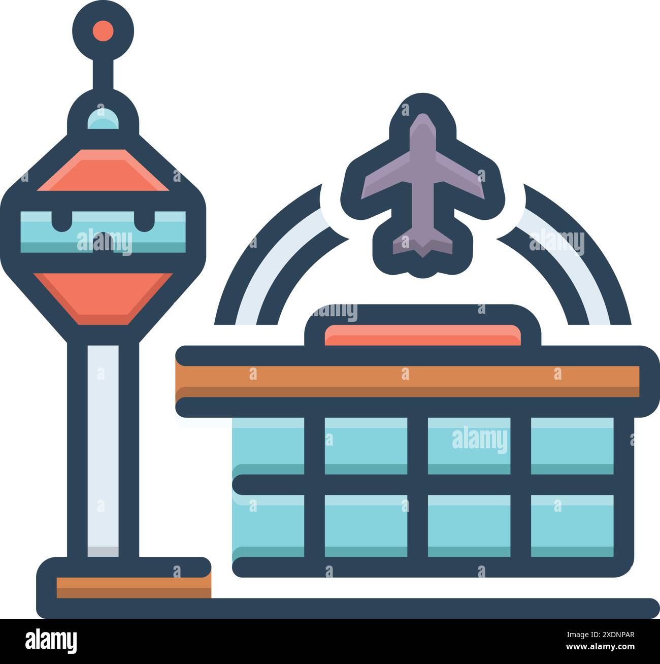 Icon for airport, aerodrome Stock Vector Image & Art - Alamy