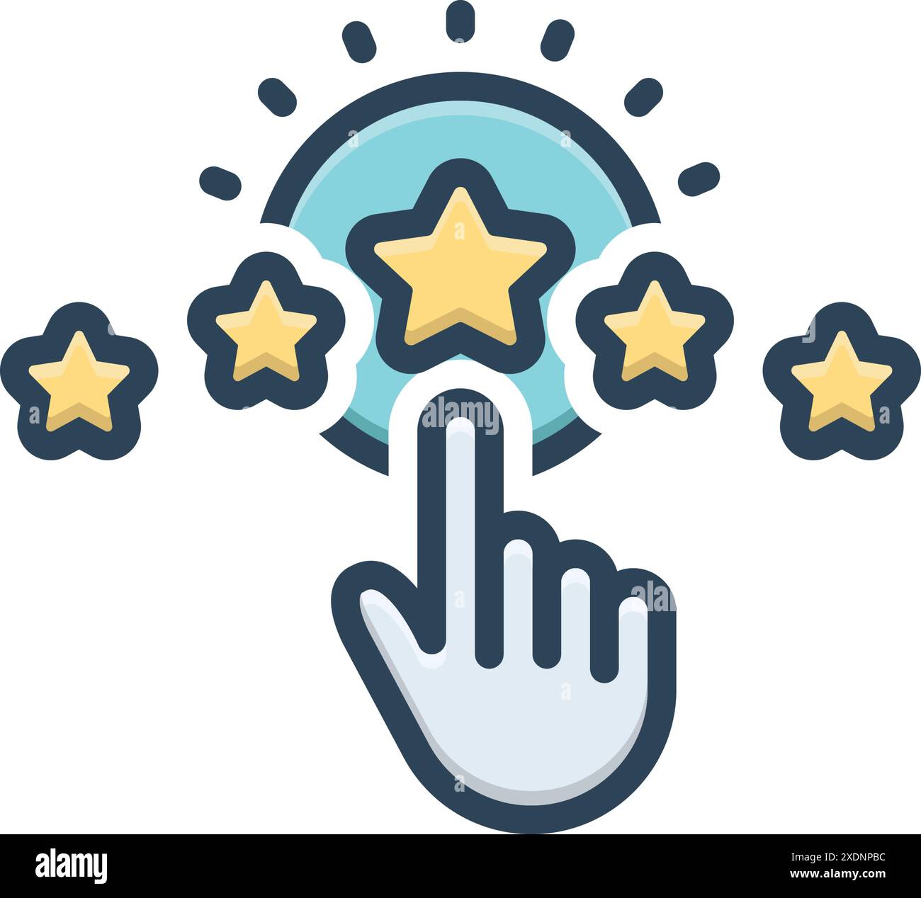 Icon for rate, review Stock Vector Image & Art - Alamy