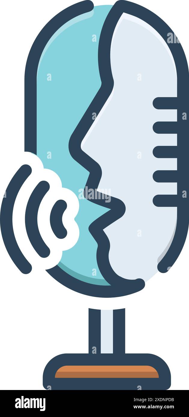 Icon for speak, say Stock Vector Image & Art - Alamy
