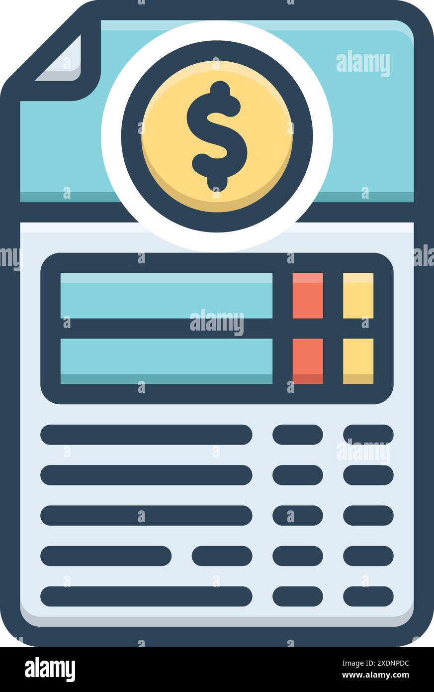 Icon for invoice, waybill Stock Vector Image & Art - Alamy