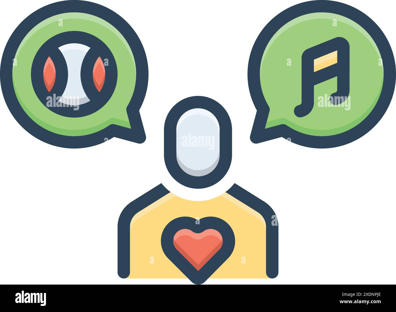 Icon for show interest, show Stock Vector Image & Art - Alamy