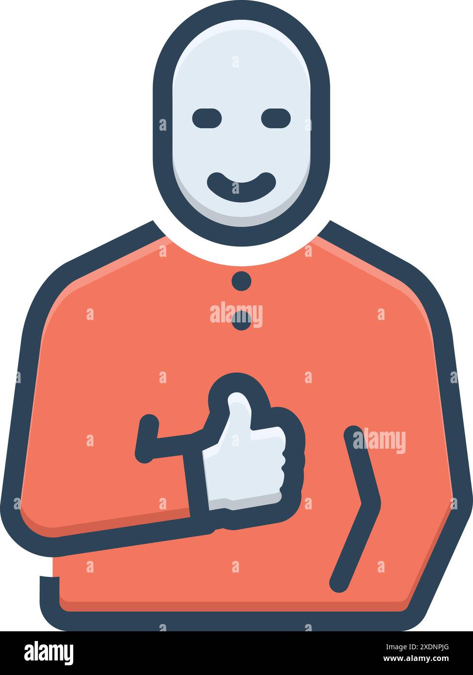 Icon for positive body language, positive Stock Vector Image & Art - Alamy