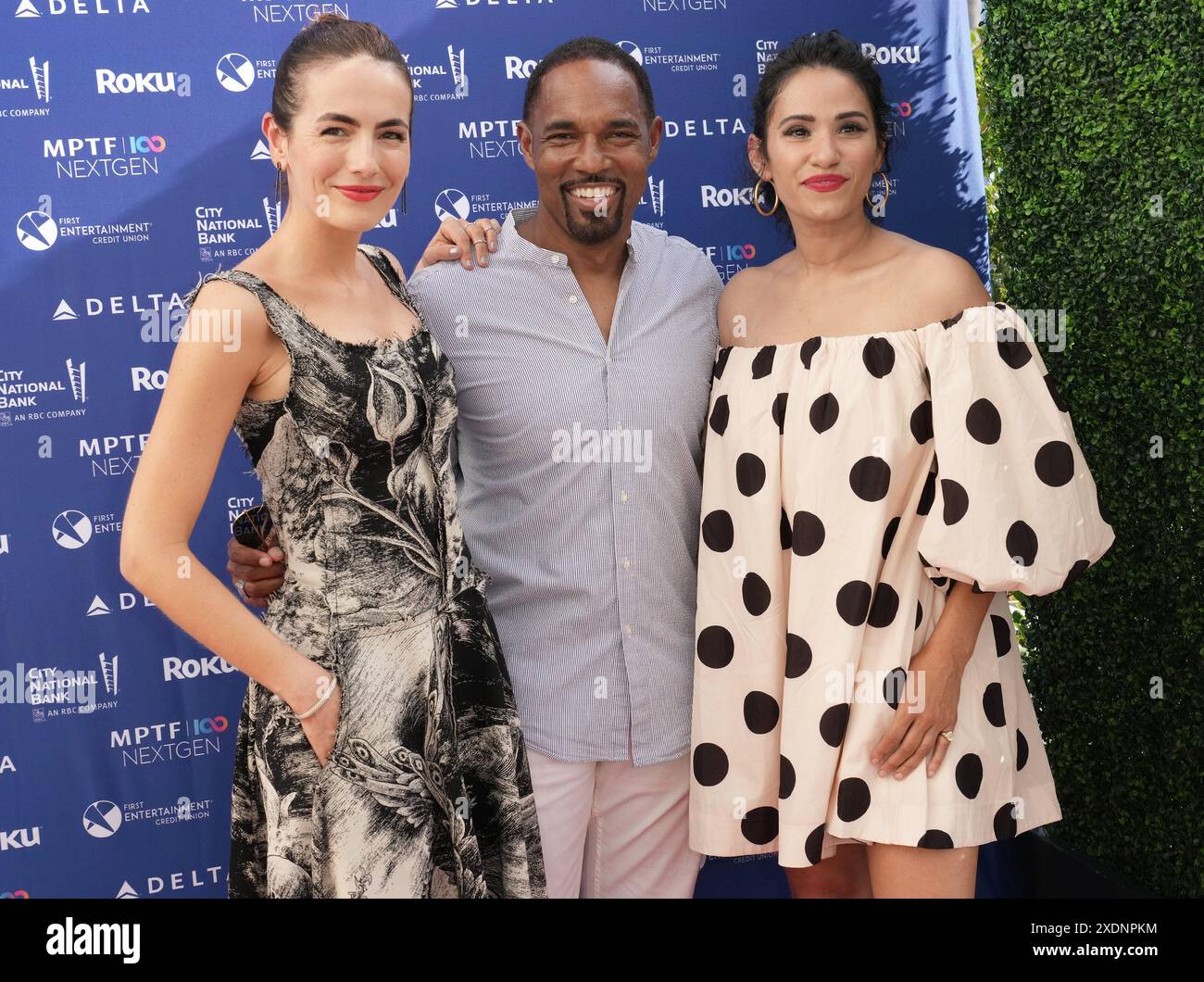 Los Angeles, USA. 23rd June, 2024. (L-R) Camilla Belle, Jason Winston ...