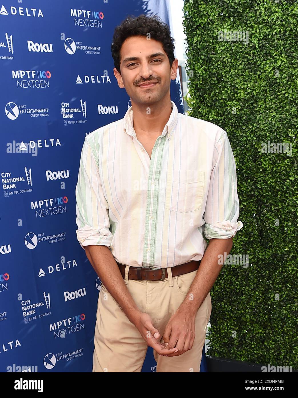 Karan Soni arriving to the MPTF NextGen Summer Party held at NeueHouse ...