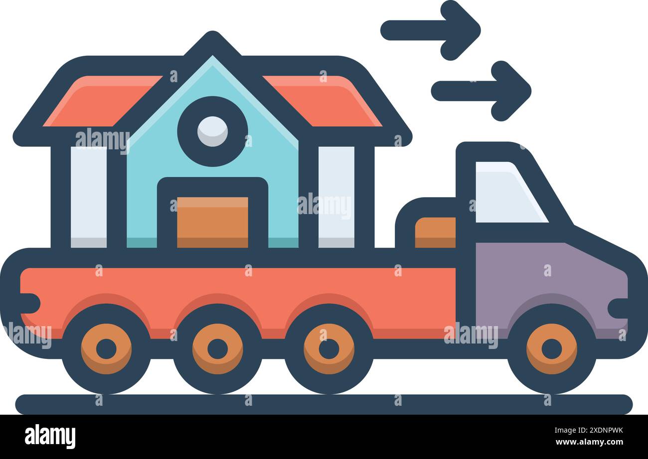 Icon for moving, movable Stock Vector Image & Art - Alamy