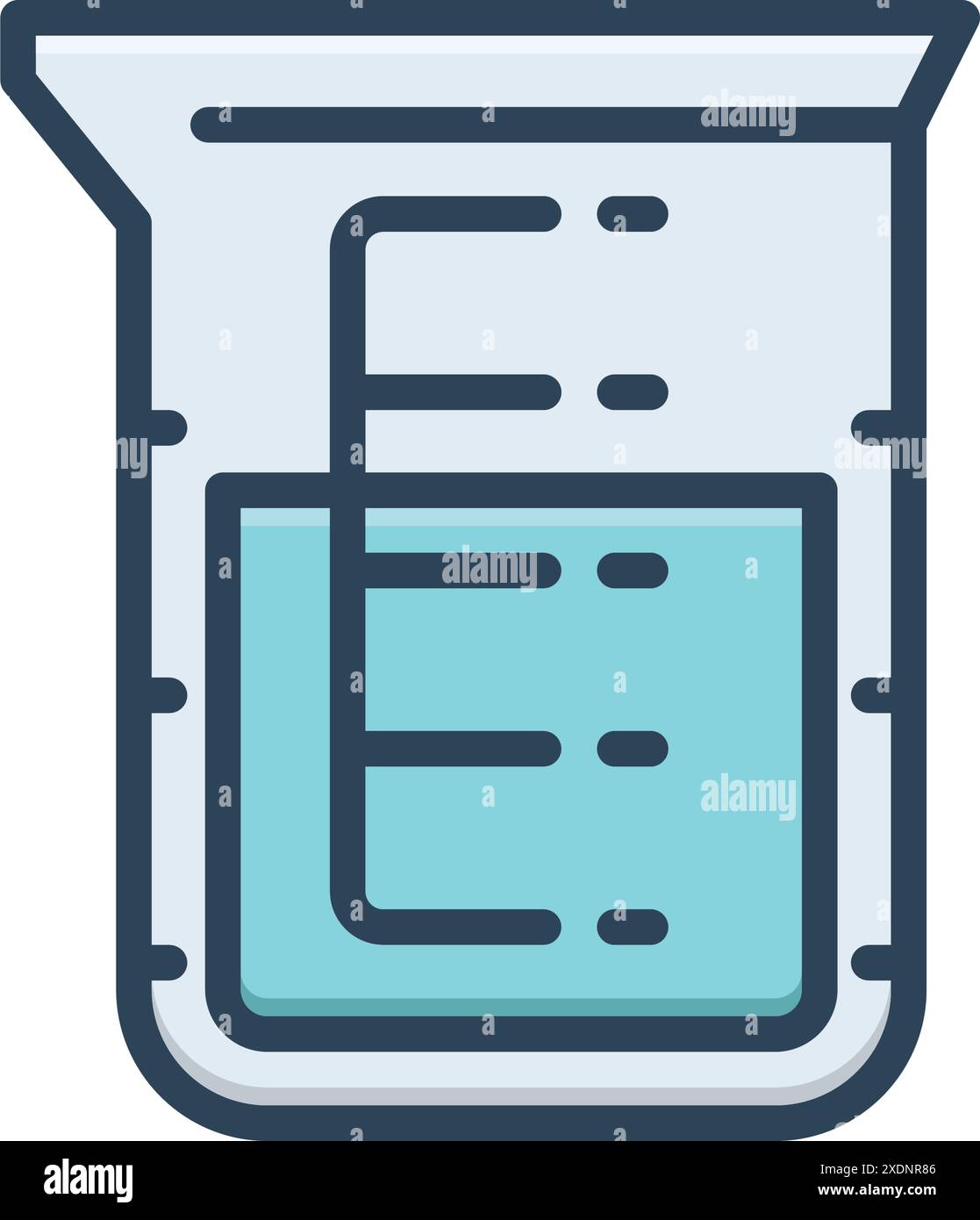 Icon for beaker, laboratory Stock Vector Image & Art - Alamy