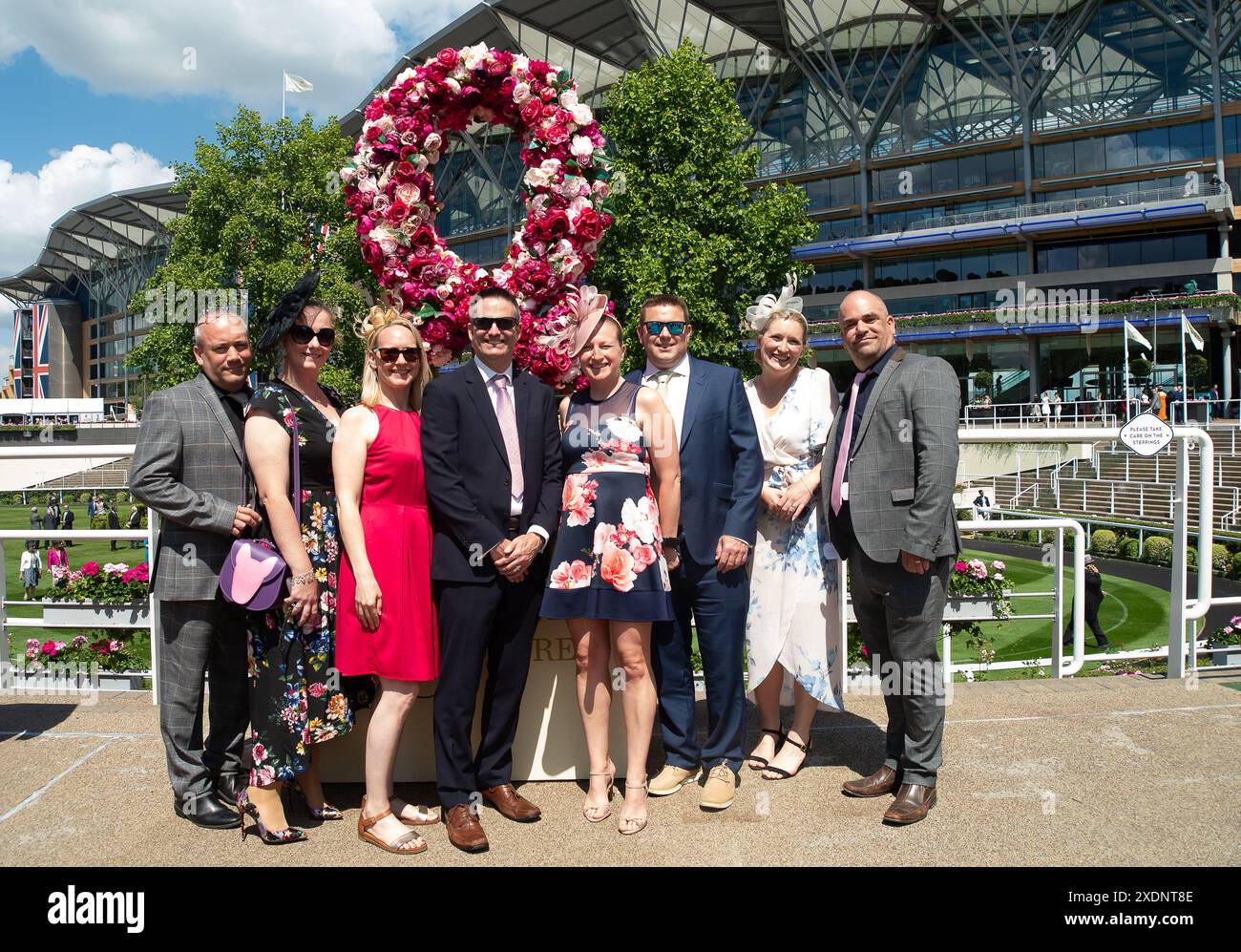 Ascot, UK. 21st June, 2024. Racegoers at Ascot Racecourse on Day Four ...