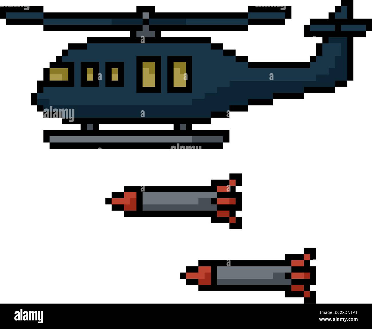 Battle helicopter Stock Vector Images - Alamy