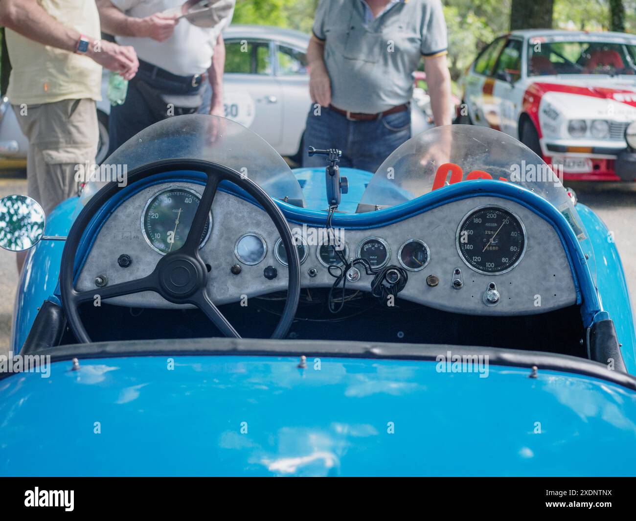 Castellarquato, Italy - June 22nd 2024 Silver Flag rally , Vintage ...