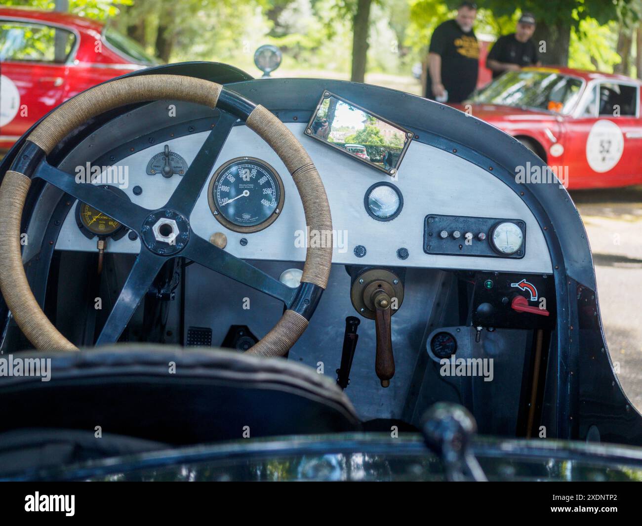 Castellarquato, Italy - June 22nd 2024 Silver Flag rally , Classic car ...
