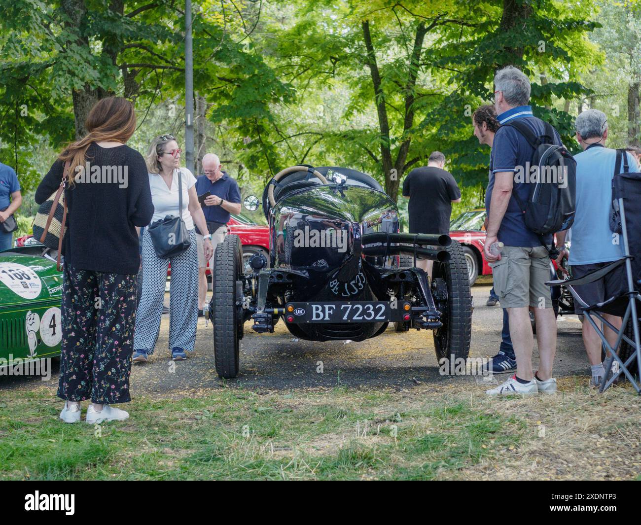 Castellarquato, Italy - June 22nd 2024 Silver Flag rally , Tourists and ...