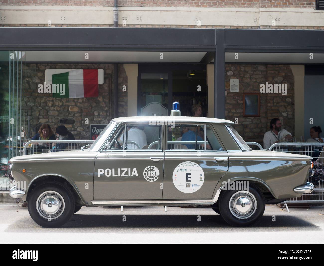 Castellarquato, Italy - June 22nd 2024 Silver Flag rally , Classic ...