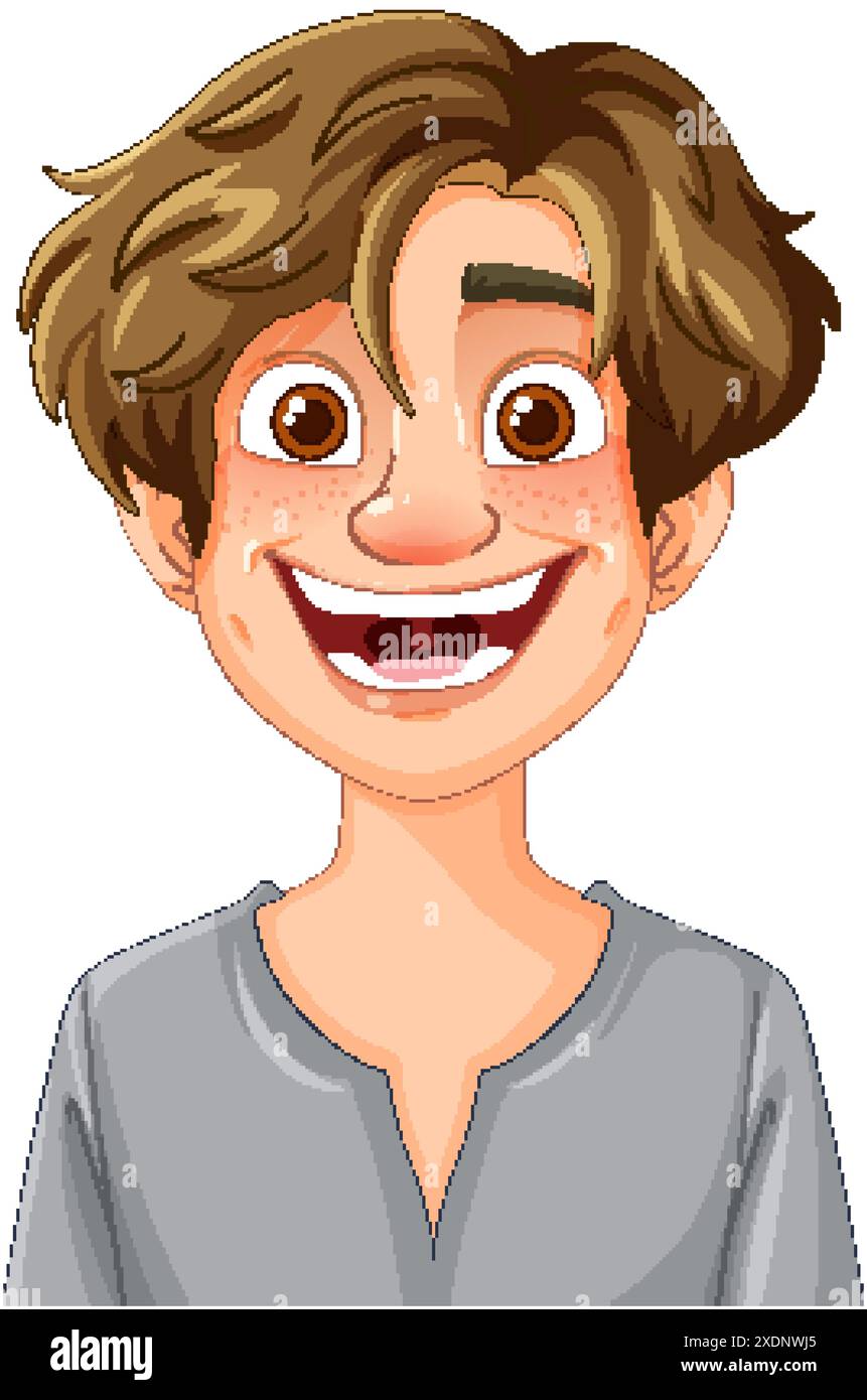 Missing tooth cartoon hi-res stock photography and images - Alamy