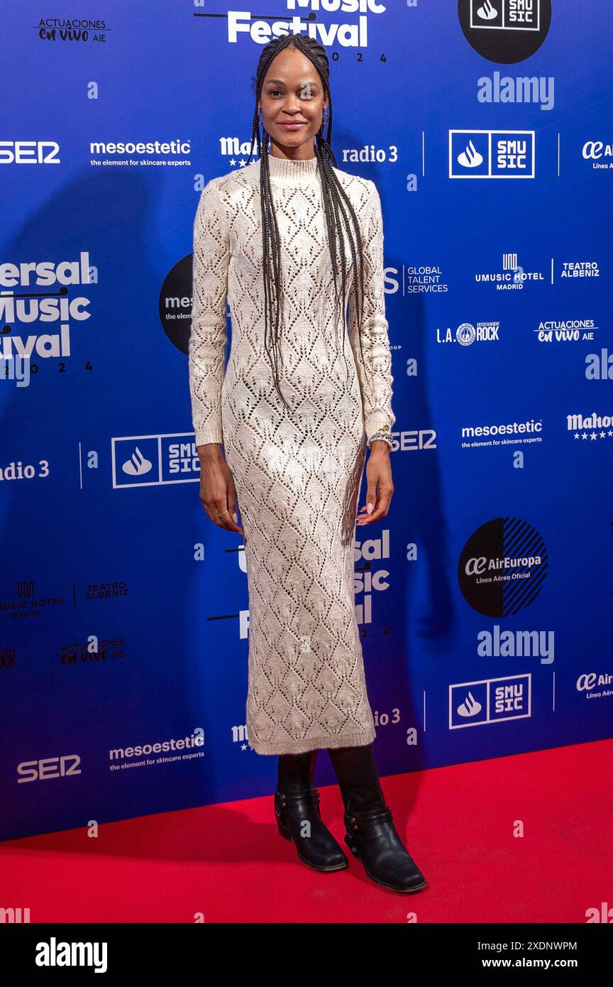 Madrid, Madrid, Spain. 23rd June, 2024. GODELIV VAN DEN BRANDT, model ...