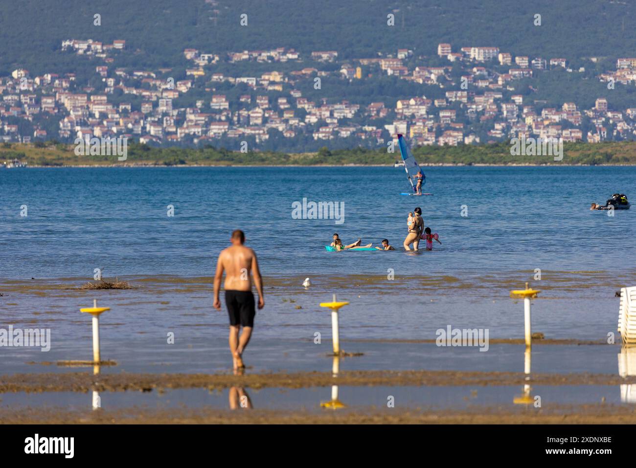 Meline Beach on Krk Island, Croatia Stock Photo - Alamy