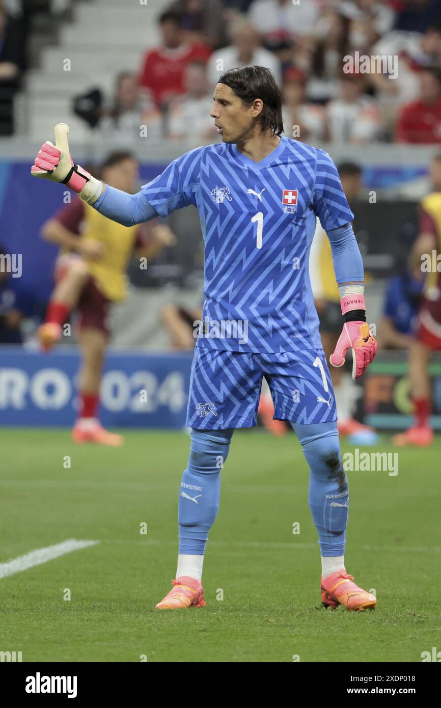 Switzerland goalkeeper Yann Sommer during the UEFA Euro 2024, Group A ...