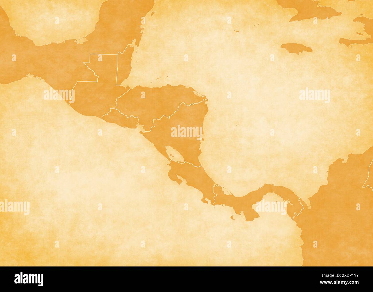 Middle america map hi-res stock photography and images - Alamy