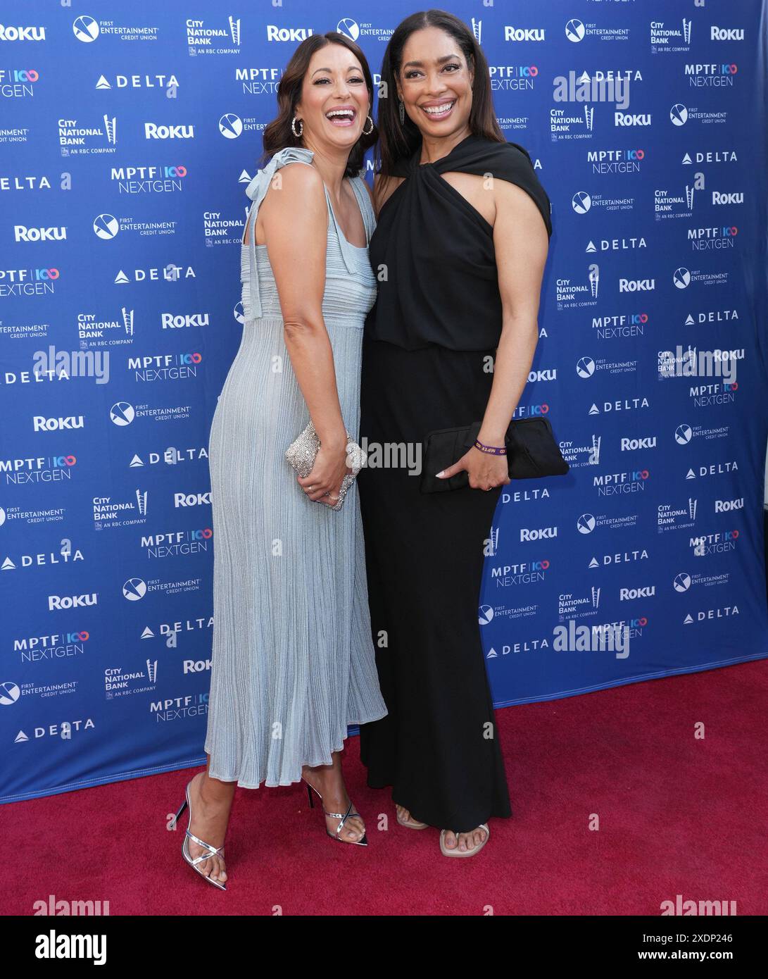 Los Angeles, USA. 23rd June, 2024. (L-R) Angelique Cabral and Gina ...