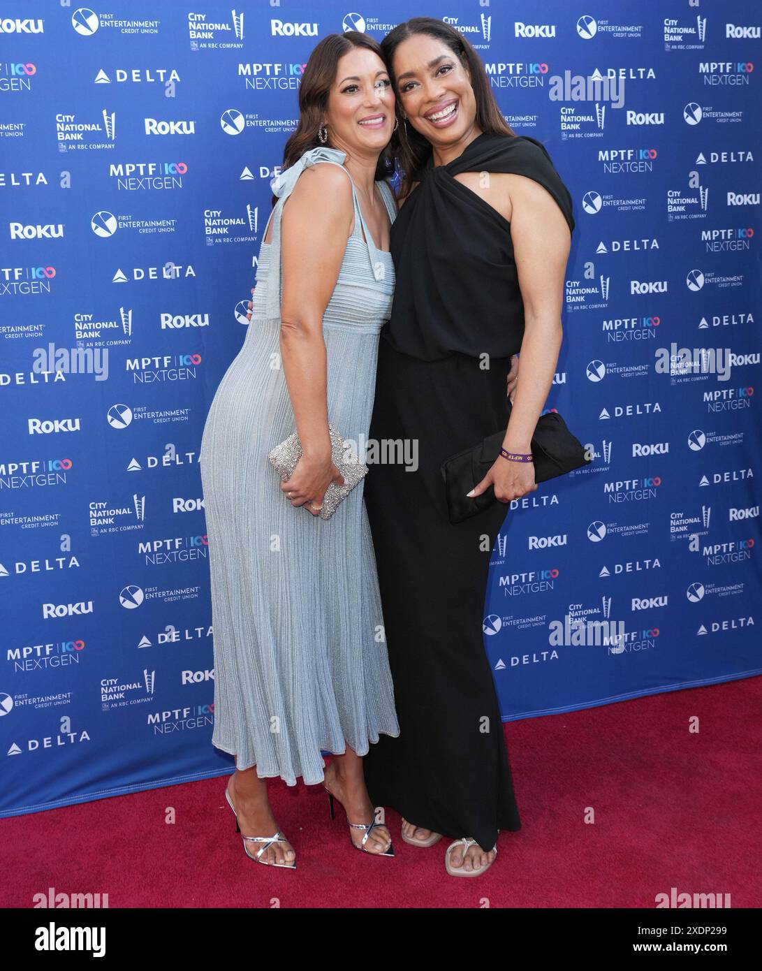 Los Angeles, USA. 23rd June, 2024. (L-R) Angelique Cabral and Gina ...