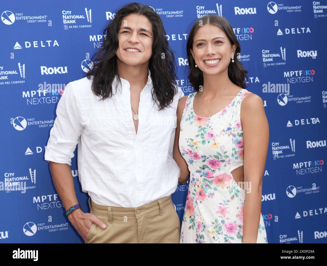 (L-R) Cristo Fernández and Paloma Cinco at the MPTF NextGen Summer ...