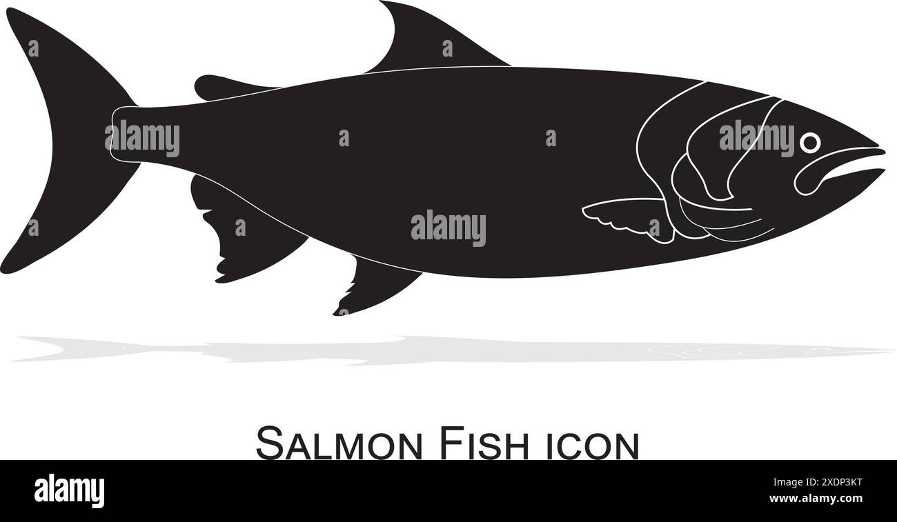 Smoked fish Stock Vector Images - Alamy