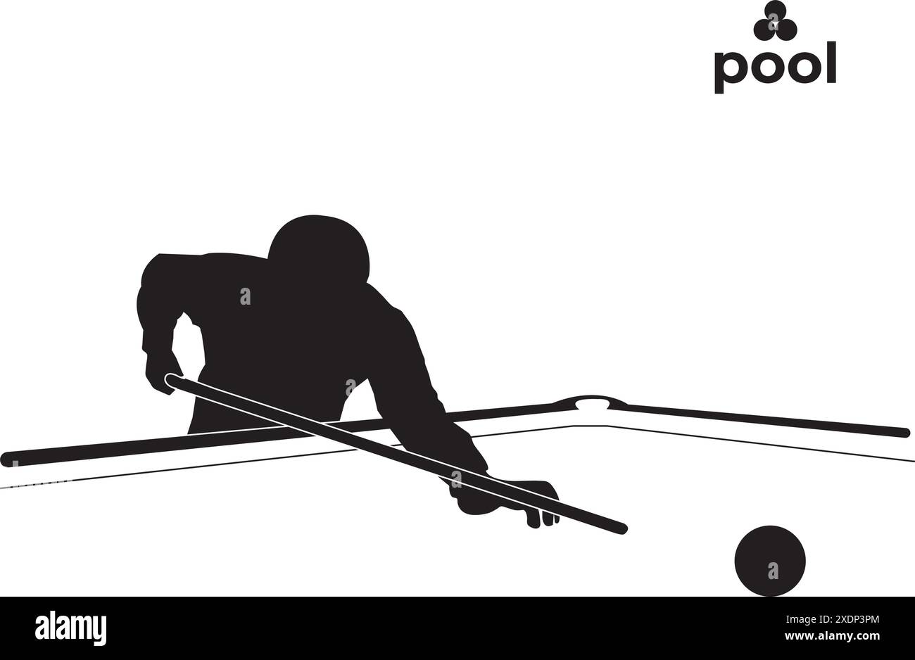 pool game player icon eps Stock Vector Image & Art - Alamy