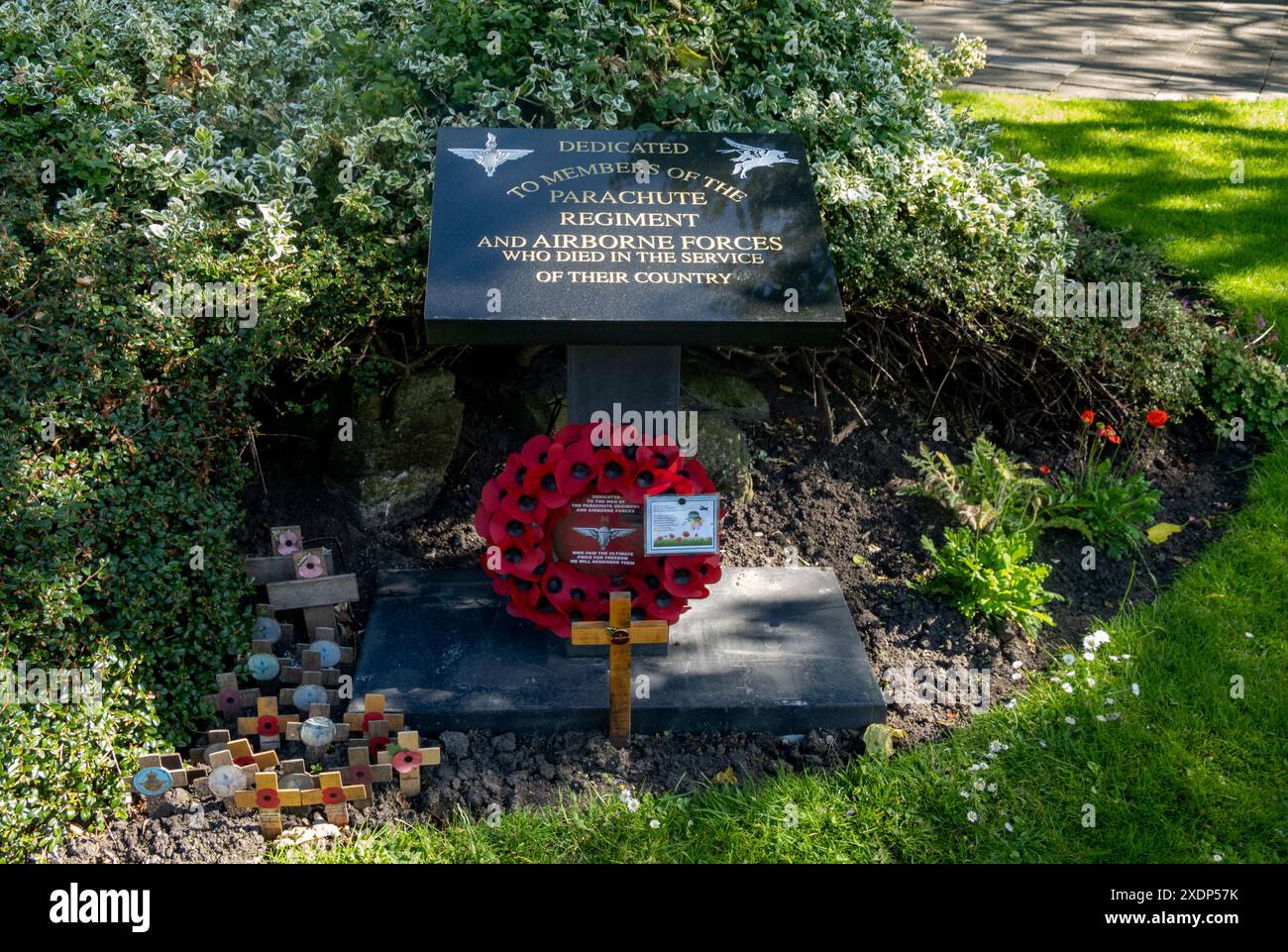 Liverpool memorial in St. John's Gardens for fallen members of the ...