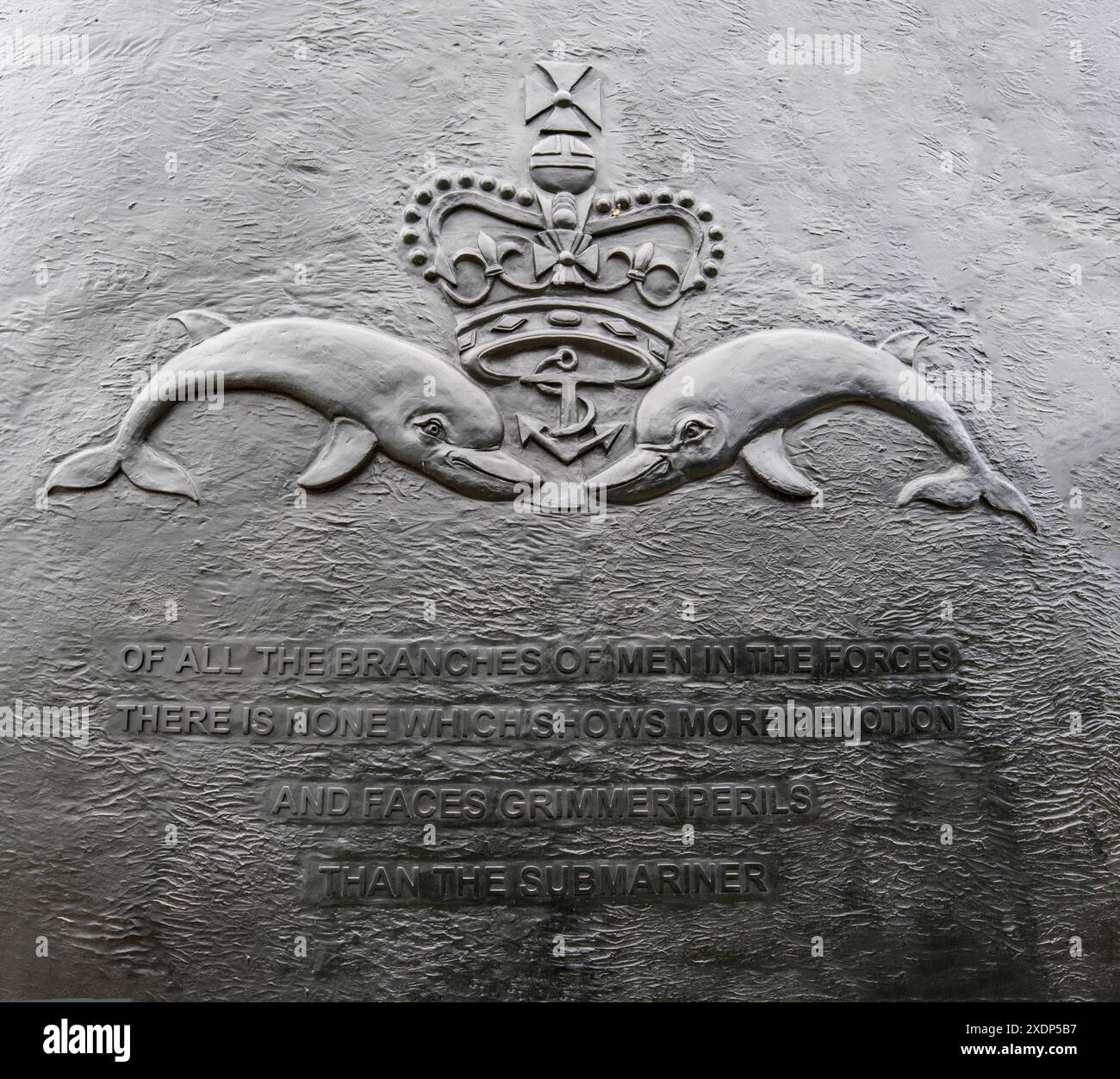 Giant submarine sculpture you can walk through, at the Submariners ...