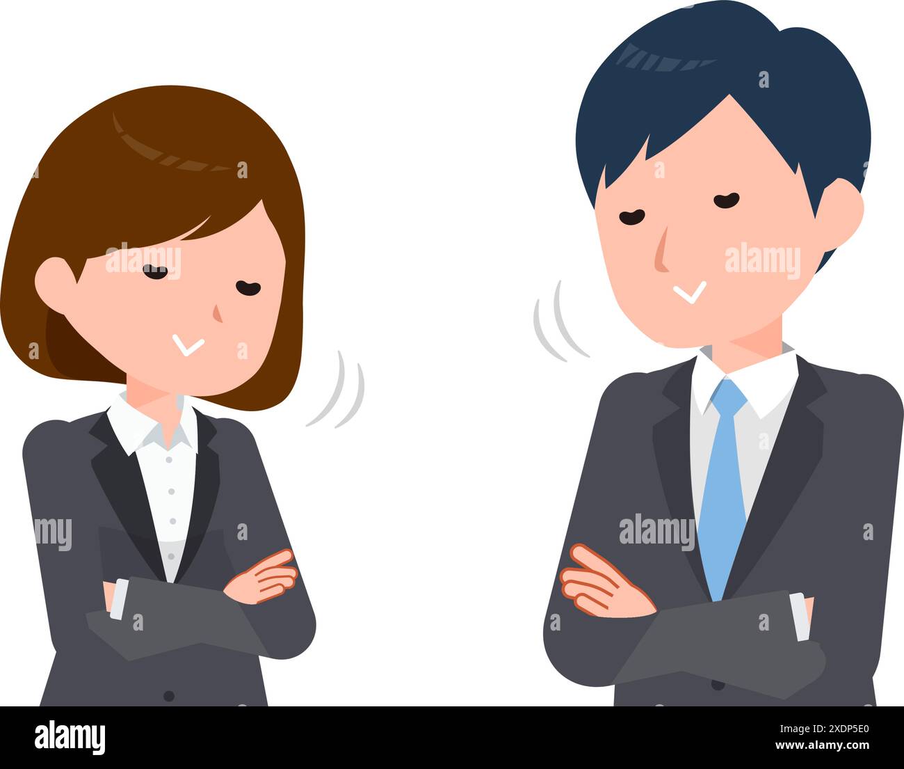 Japanese people crossing Stock Vector Images - Alamy