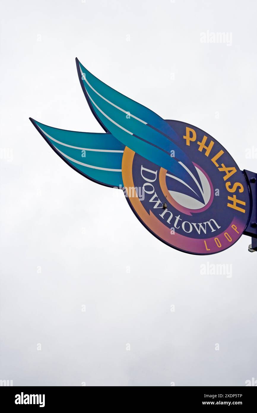 Philadelphia phlash downtown loop hi-res stock photography and images ...