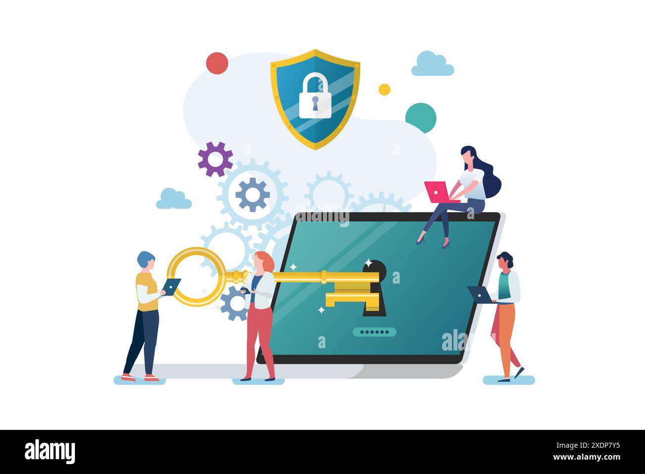 Ransomware icon vector vectors hi-res stock photography and images - Alamy