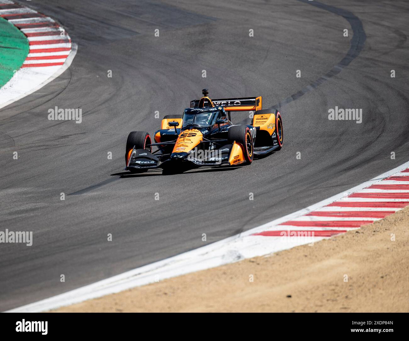 June 22 2024 Monterey, CA, U.S.A. Arrow McLaren SP driver Pato O'Ward ...