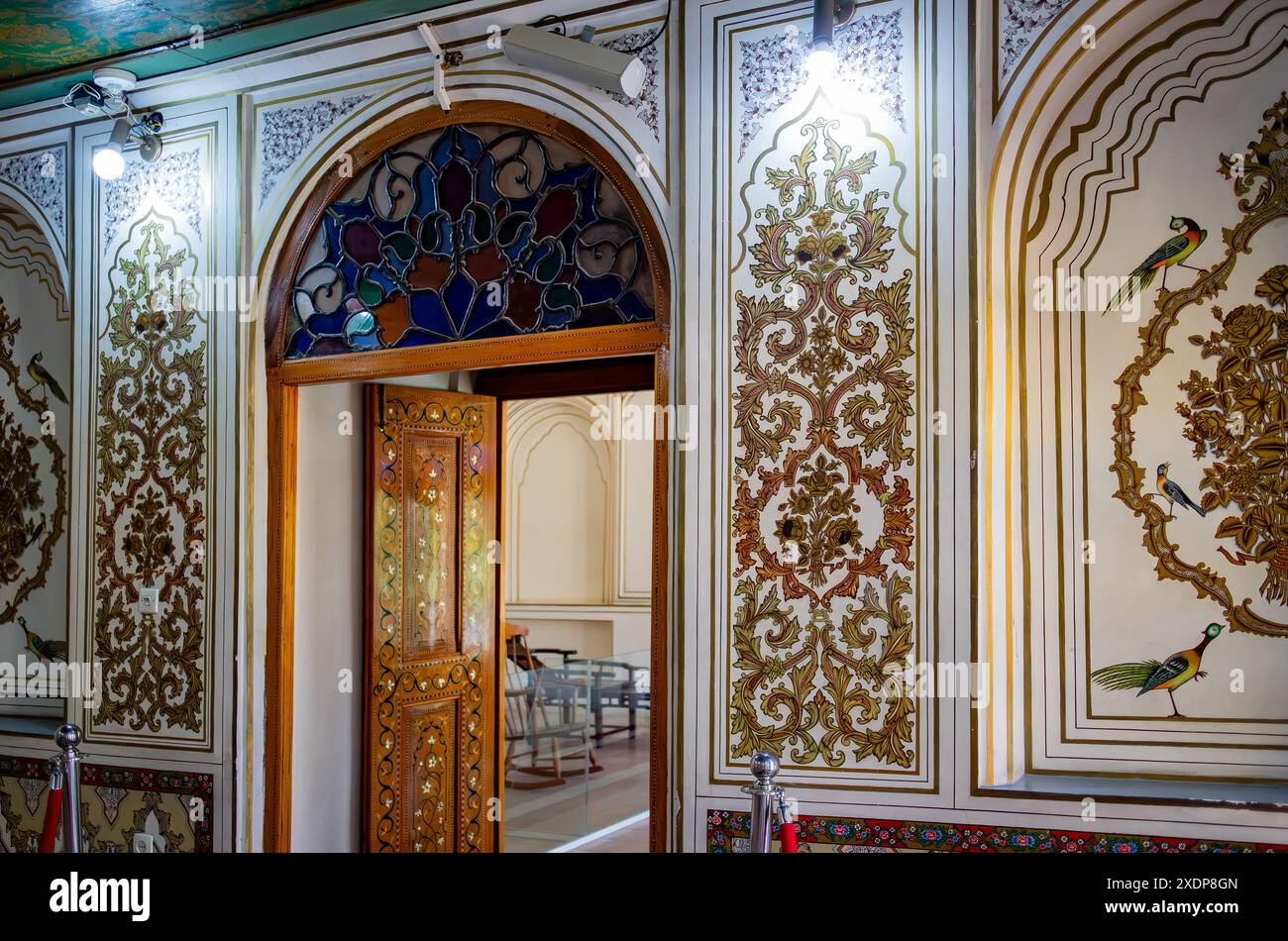 The interior of the Naranjestan mansion, Shiraz, Iran Stock Photo - Alamy