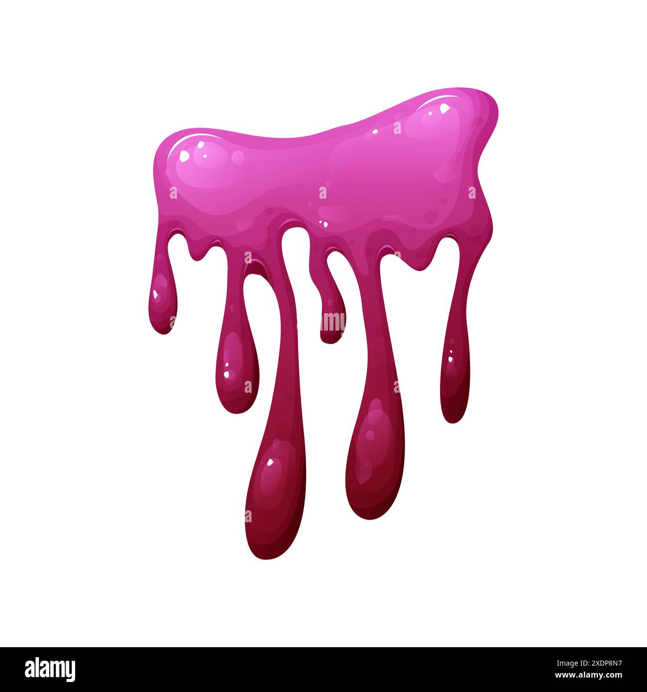 Splat slime mucus. Sticky liquid goo spots and blobs. Colorful jelly ...