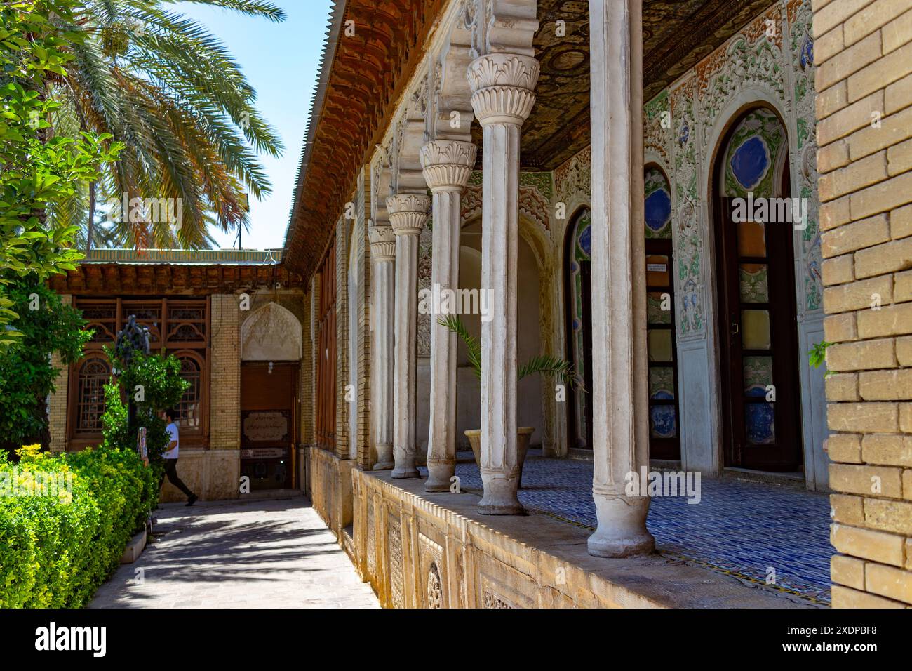 Zinat Al-Molk mansion, 19th century, Shiraz, Iran Stock Photo - Alamy
