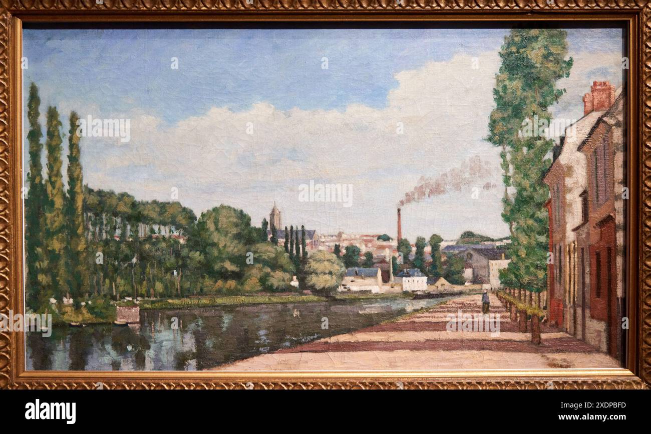 Pontoise vue depuis le quartier de lecluse hi-res stock photography and ...