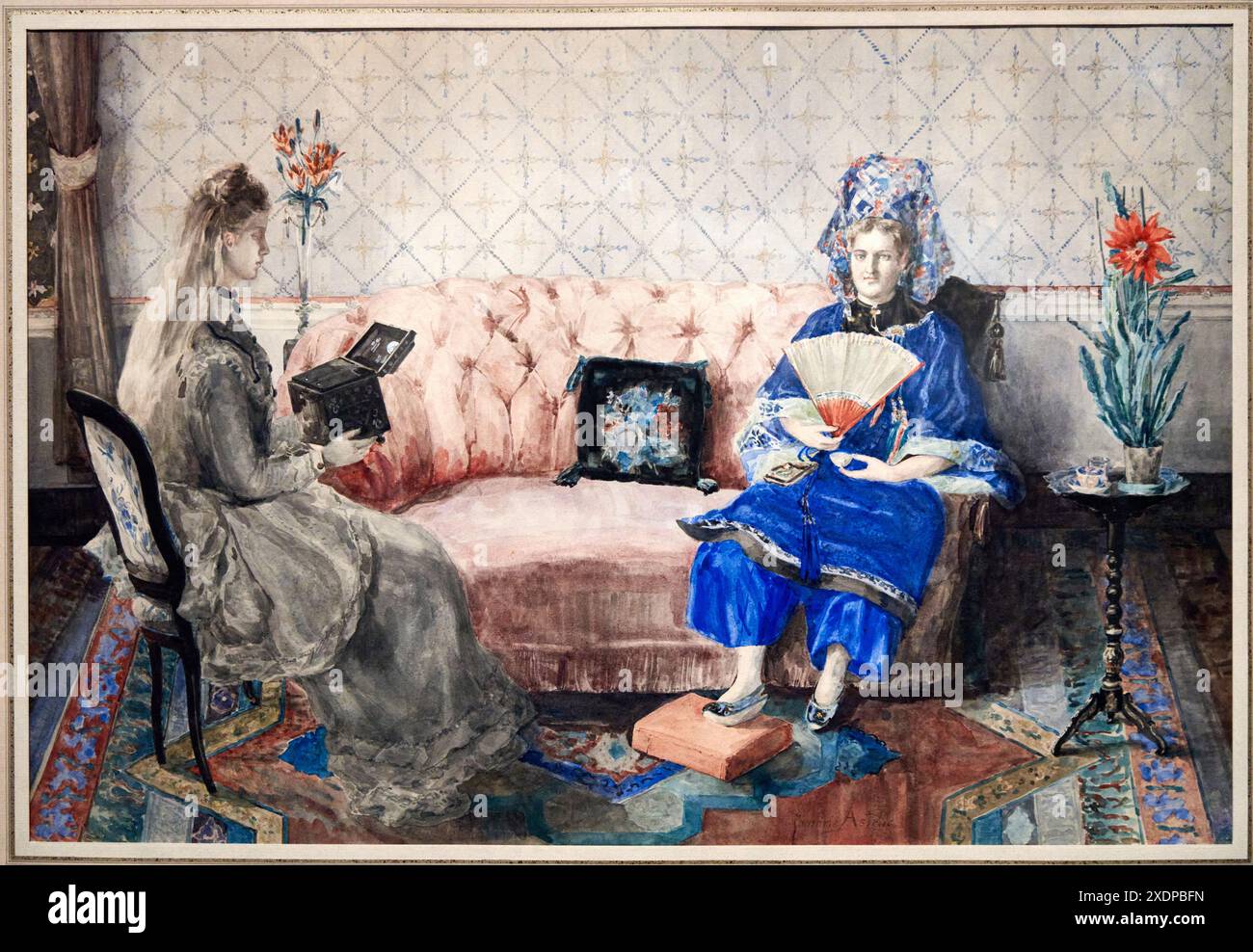 Zacharie Astruc (1835-1907), Les Présents chinois (Londres), Vers 1871 ...