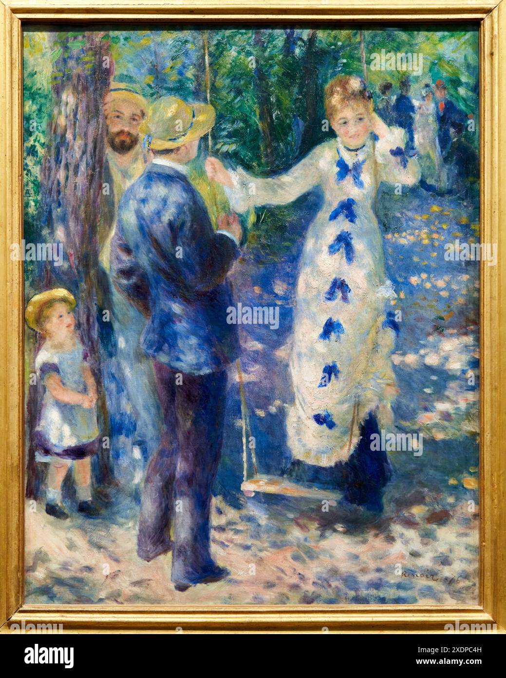 Auguste Renoir (1841-1919), La Balançoire, 1876, Exhibition at the ...