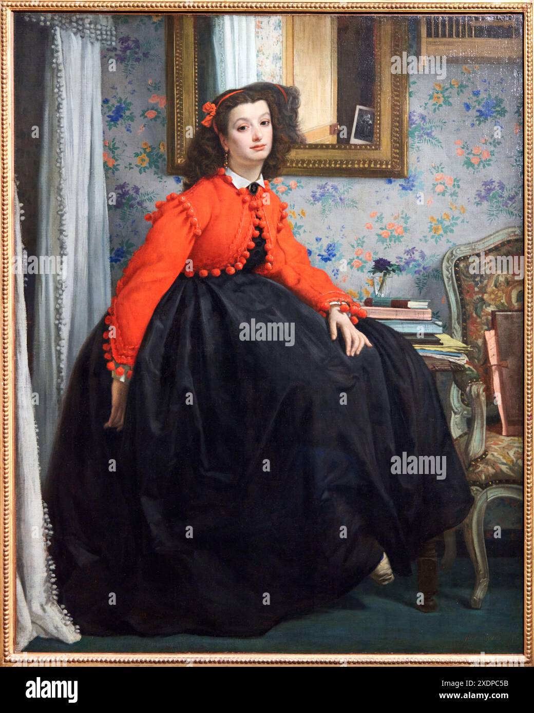 Jacques-Joseph Tissot dit James Tissot (1836-1902), Portrait en pied de ...