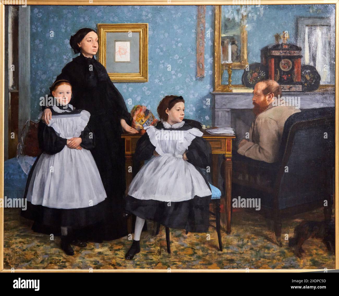 Edgar Degas (1834-1917), Portrait de famille, Entre 1858 et 1869 ...