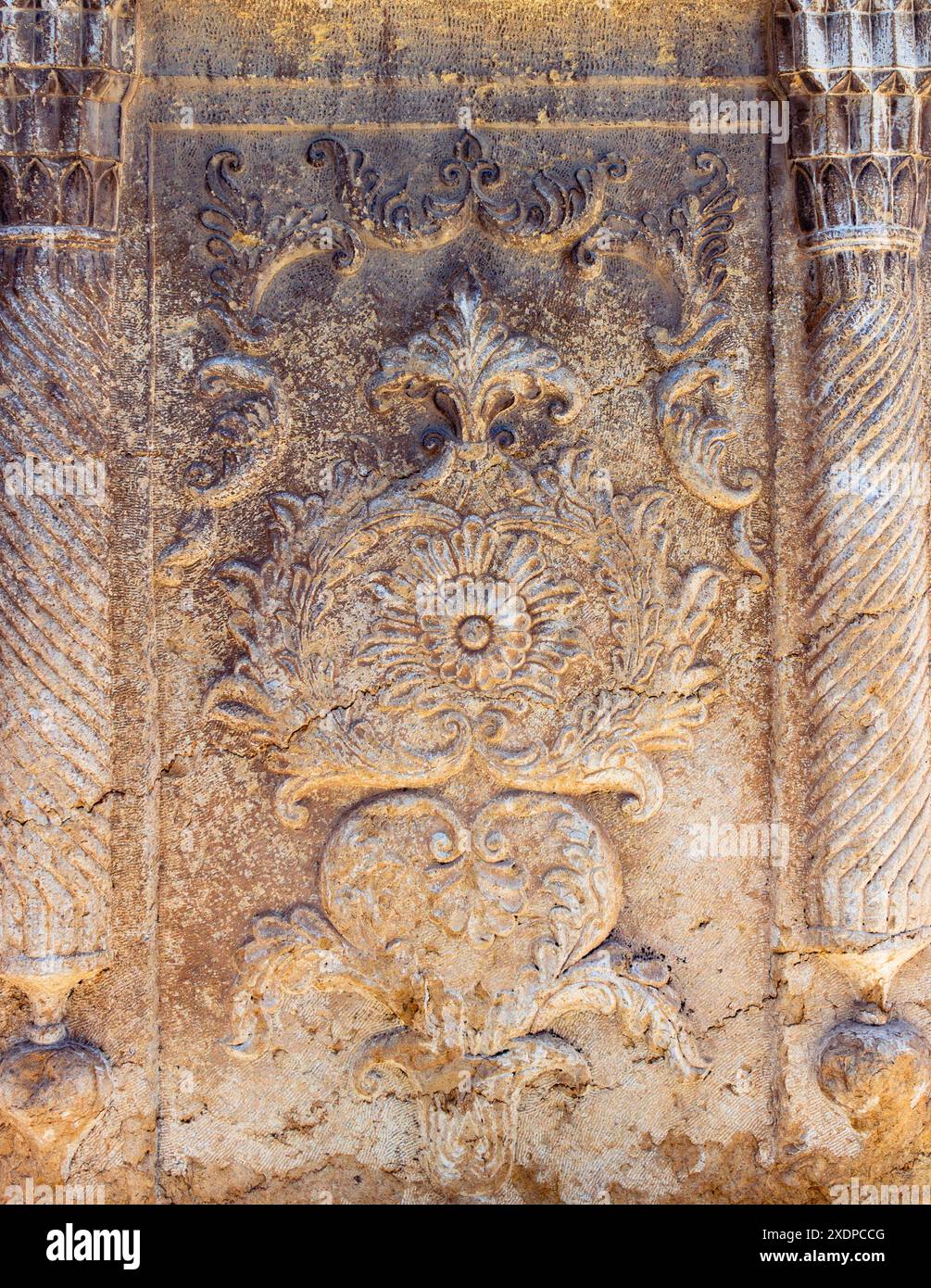 Wall carving of a historic house, 19th century Stock Photo - Alamy