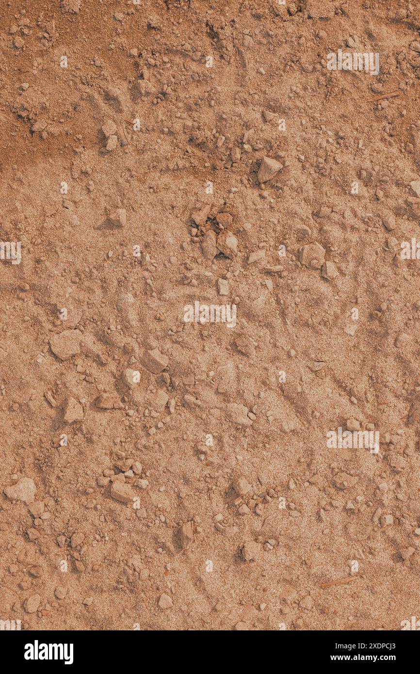 Sand lumps pattern as background, top view Stock Photo - Alamy